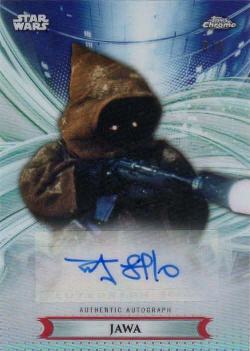 ミントモール / MINT 千葉店 / Topps Star Wars Chrome Legacy Rusty Goffe / Jawa ...