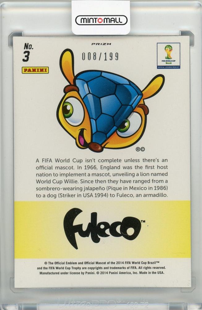 ミントモール / MINT 吉祥寺店 / 2014 PANINI Prizm World Cup Soccer Fuleco #3 ...