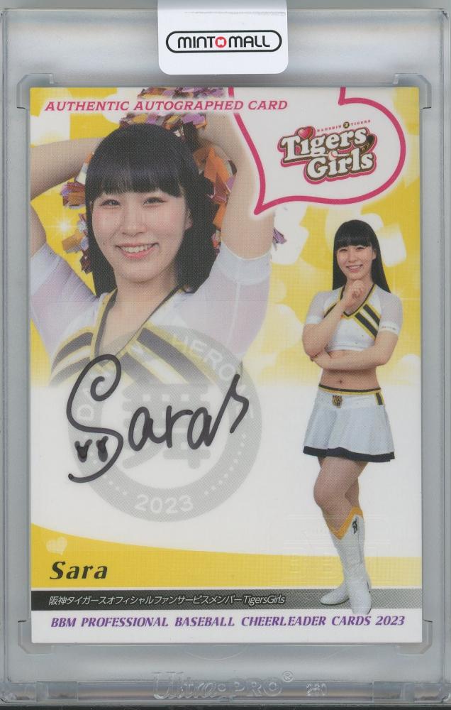 ミントモール / MINT 横浜店 / 2023 BBM プロ野球チアリーダー-舞- / Sara(TigersGirls/阪神タイガース) 直筆サインカード 【62/90】