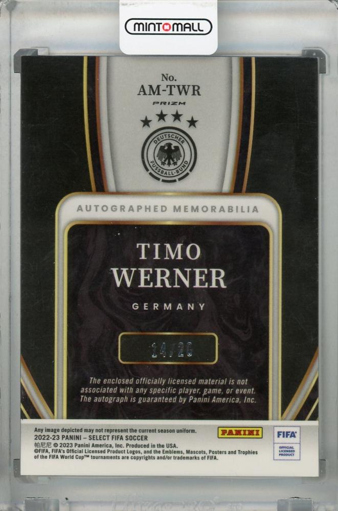 ミントモール / MINT 浦和店 / 2022-23 Panini Select FIFA Germany Timo Werner ...