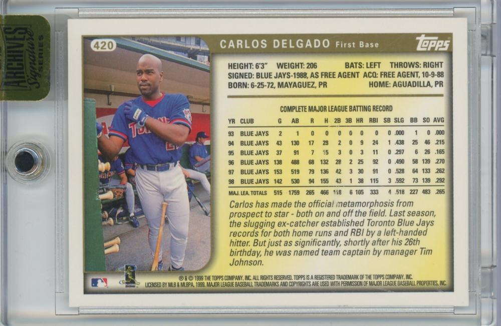 ミントモール / MINT 広島店 / 2016 Topps Archives Signature Series All-Staar ...