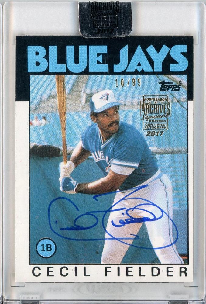 ミントモール / MINT 立川店 / 2017 Topps Archives Signature Series Cecil Fielder ...
