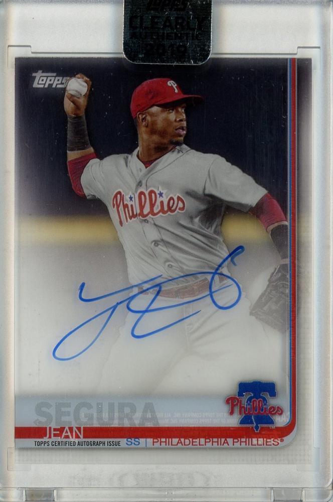 ミントモール / MINT 立川店 / 2019 Topps Clearly Authentic Jean Segura Autograph