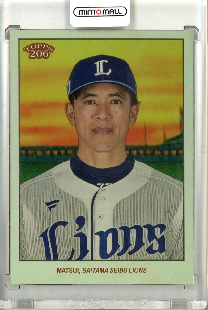 ミントモール / MINT 立川店 / 2023 TOPPS NPB 206 ベースボールカード 西武 松井稼頭央 Base Rainbow Foil Parallel 90/99