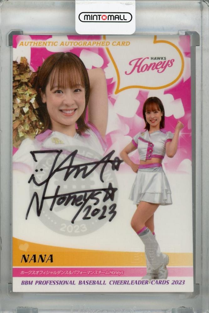 ミントモール / MINT 浦和店 / 2023 BBM チアリーダーDANCING HEROINE‐舞‐ Honeys NANA 直筆サインカード 69/90