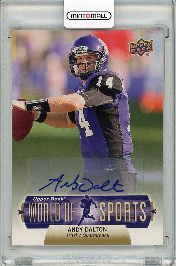 ミントモール / MINT 梅田店 / 2011 UPPER DECK World of Sports Andy Dalton Autograph