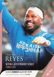 ミントモール / MINT BASE店 (TCシングル通販) / 2024 BBM FUSION #07 レイエス(日本ハム) 記録の殿堂 レギュラーカード