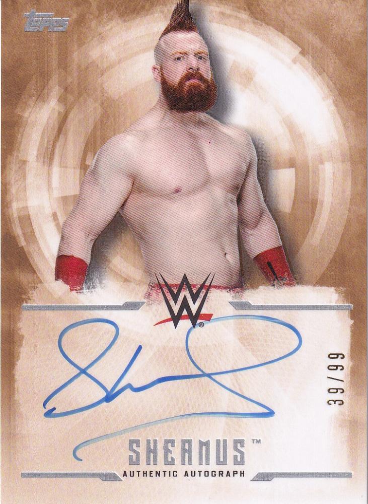 ミントモール / MINT 浦和店 / 2017 Topps WWE Undisputed Sheamus Autographs Bronzeパラレル版 39/99