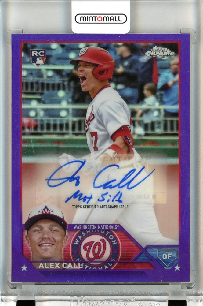 ミントモール / MINT 立川店 / 2023 Topps Chrome Update Alex Call Rookie Autograph ...