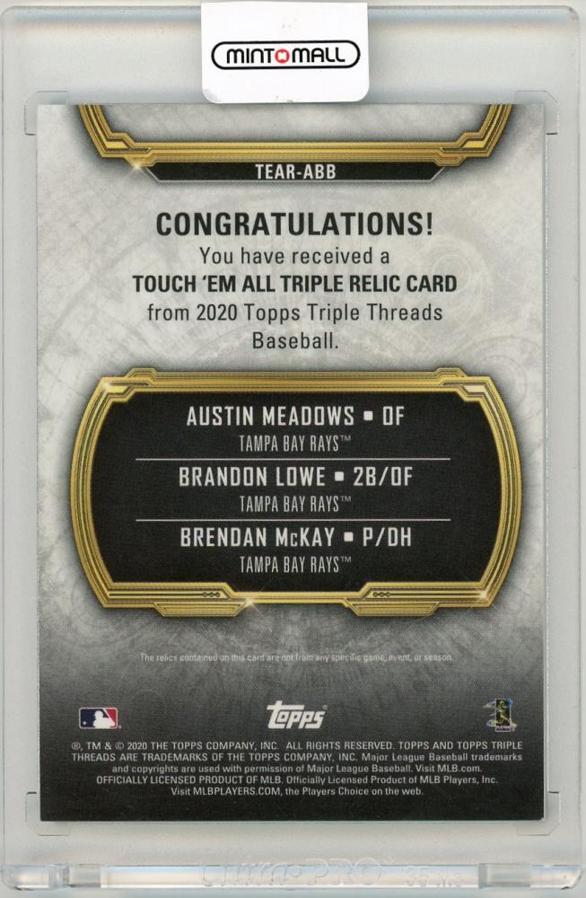 ミントモール / MINT LAB TOKYO店 / 2020 Topps Triple Threads Touch 'em All ...