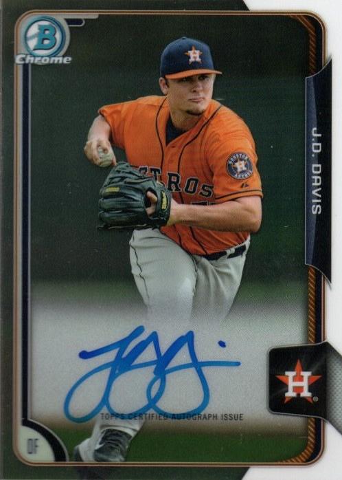 ミントモール / MINT 梅田店 / 2015 TOPPS Bowman Chrome J.D. Davis Autograph