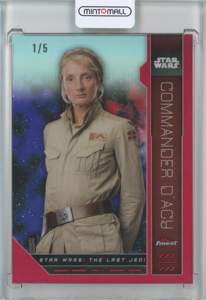ミントモール / MINT 池袋店 / 2023 Topps Finest Star Wars Commander D’Acy Red ...