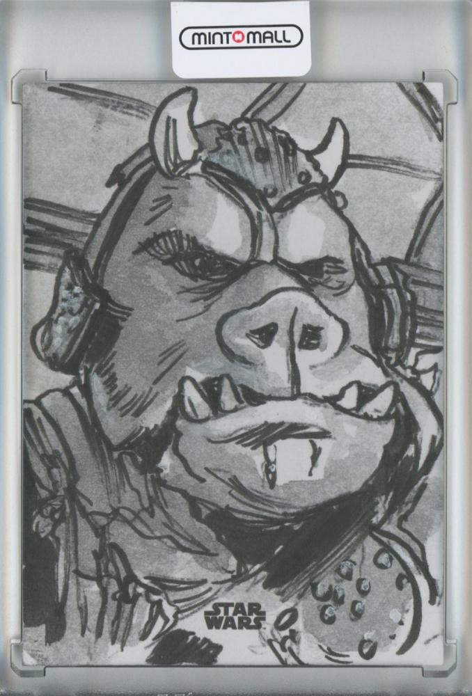 ミントモール / MINT 池袋店 / 2023 Topps Finest Star Wars Thug /Art By Dan Gorman ...
