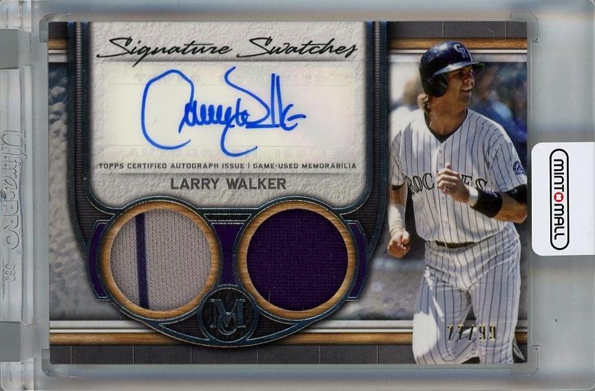 ミントモール / MINT 千葉店 / 2023 Topps Museum Collection Larry Walker Signature ...
