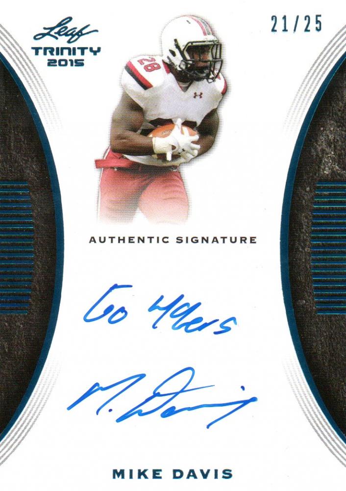 ミントモール / MINT 梅田店 / 2015 LEAF Trinity Mike Davis Autograph 21/25
