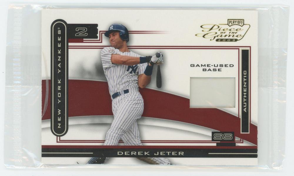 ミントモール / MINT 横浜店 / 2003 PLAYOFF Piece of the Game Base / DEREK JETER ...