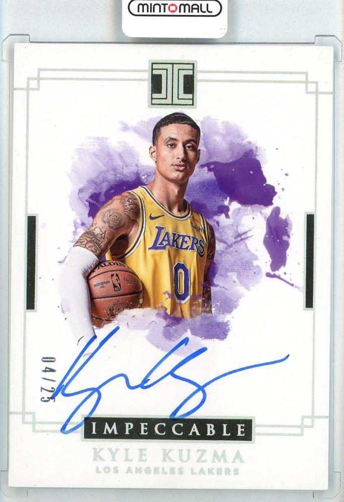 ミントモール / MINT 池袋店 / 2018-19 Panini Impeccable Kyle Kuzma Autograph 04/25