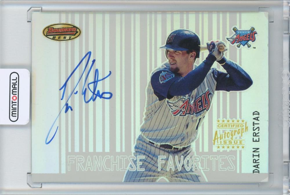 ミントモール / MINT 広島店 / 2001 Topps Bowman`s BEST Baseball Autographs Darin ...