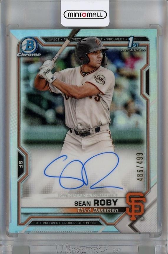 ミントモール / MINT 千葉店 / 2021 Topps Bowman Chrome Sean Roby Prospect ...