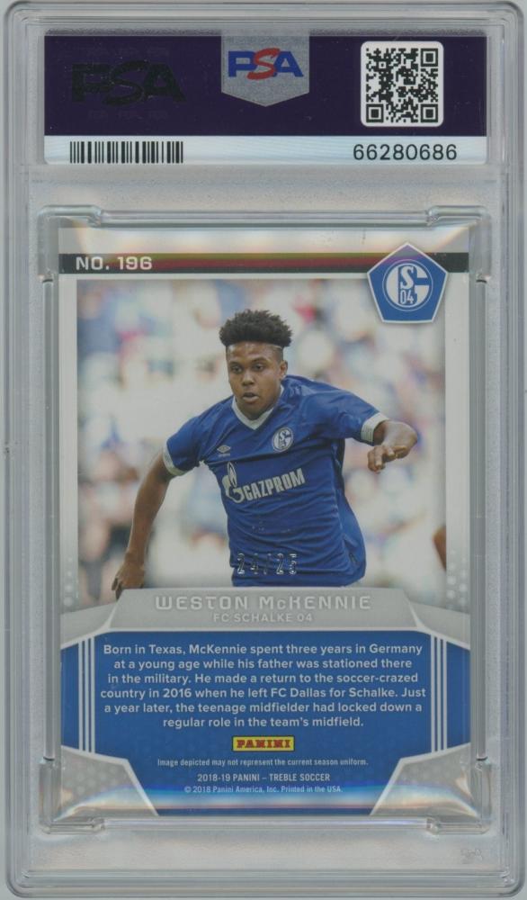 ミントモール / MINT 横浜店 / 2018-19 PANINI Treble Gold #196 / WESTON McKENNIE ...
